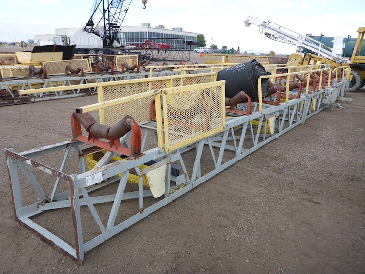 2004 Custom Built 54 ft Lattice Conveyor w/Tatung 15 hp Electric Motor ...