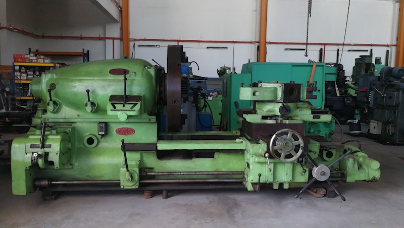 LANG Boring & Facing Turret Heavy Duty Lathe Machine (UK) for sale ...