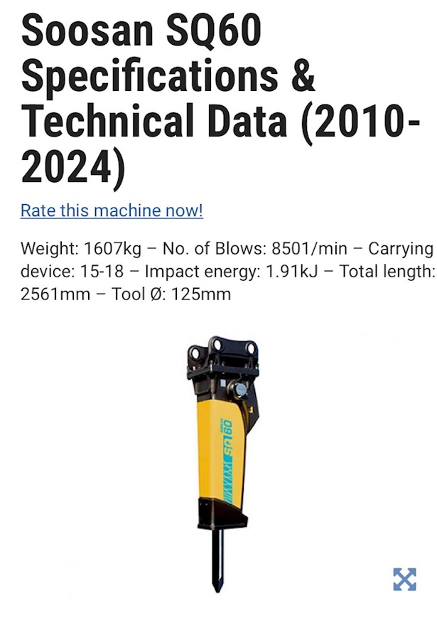 SOOSAN SQ60 for sale $1 | Machinery Marketplace | 1AB2622C